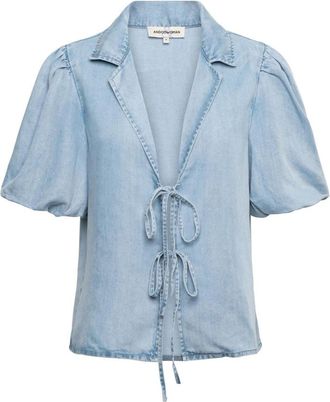 &Co Woman Jenny Bluse - - Jackets - Damen - Blau - L