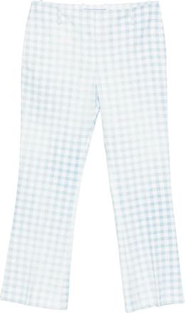 Ermanno Scervino gingham trousers - Blau