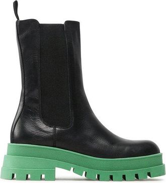 Badura Klassische Stiefeletten INES-02-1 Schwarz