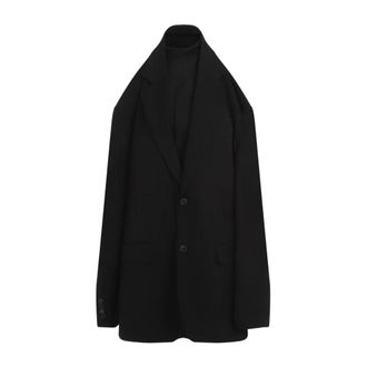 Balenciaga Ma&szlig;geschneidertes H&auml;ngekleid - - Jackets - Damen - Schwarzk - 2XS