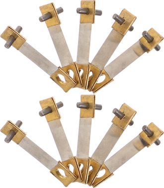 Cabilock 10 St&uuml;ck Standuhr Reed Pendelfedern f&uuml;r Standuhren Uhrenteile und Zubeh&ouml;r Metalluhr -Teile Federn f&uuml;r die Pendelaufh&auml;ngung Einer Standuhr Uhr Reparatu