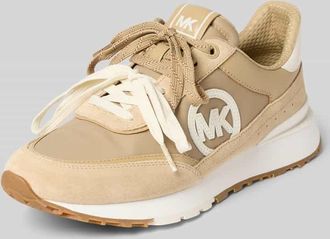Michael Kors Sneaker aus Leder-Mix mit Logo-Detail Modell Nova