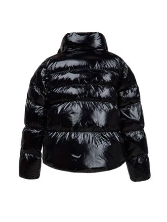 Pinko Womens Winter Jacket Black Limousine Polyamide Apparel - Outwear