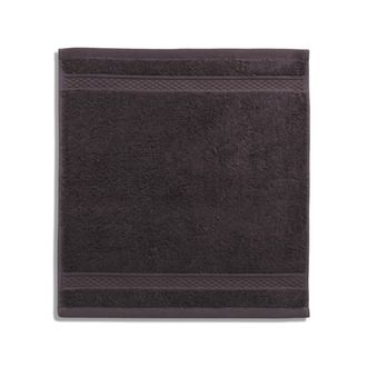 M&ouml;ve Pure Luxury Seiftuch 30 x 30 cm aus 100% &Auml;gyptischer Baumwolle, Graphite