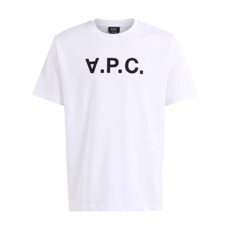 A.P.C. T-Shirt Standard Grans VPC - - Tops - Herren - Wei&szlig; - L