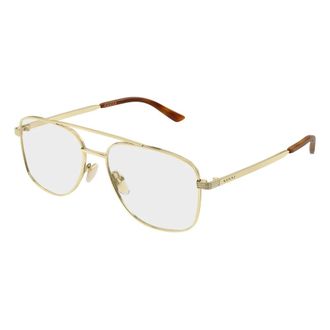 Gucci Aviator-Brille - - Accessories - Damen - Gelb - 57 MM