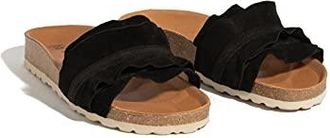 Verbenas Sandales Rocio Volante Negro - Taille: 38