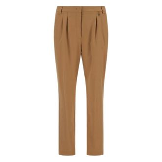 Herno Femme, Pantalons, Brun, Taille: 40 FR Tapered Pantalons