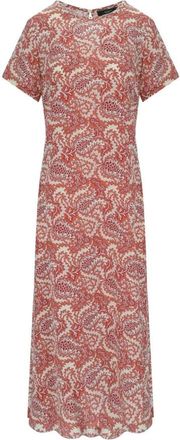 Max Mara Femme, Robes, Rouge, Taille: 40 FR Crespo Long Dress