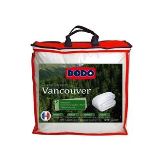 Dodo geh&auml;rtete Steppdecke Vancouver - 140 x 200 cm - Wei&szlig;