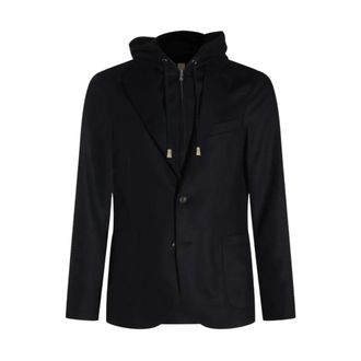 Eleventy Einknopf-Sakko - - Jackets - Herren - Blau - M