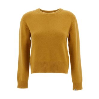 Extreme Cashmere Rundhals-Pullover N&deg;430 Jeanne - - Knitwear - Damen - Gelb - ONE SIZE