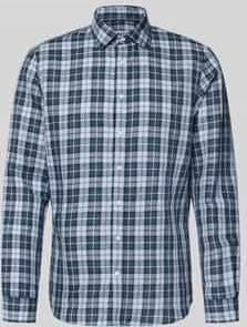 Jake*s Regular Fit Business-Hemd mit Kentkragen