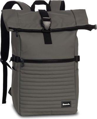 Bench Rucksack Laptoprucksack mit Laptopfach Hydro Backpack Dark Grey grau