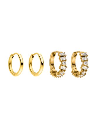 Purelei Statement Glitter Ohrring Set