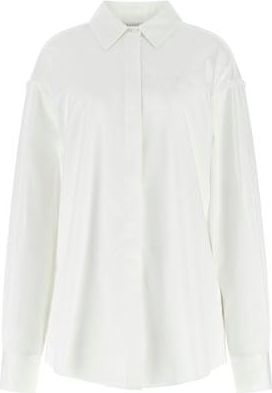 Guess Chemise classique en coton m&eacute;lang&eacute;
