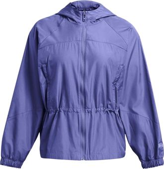 Under Armour Rush Jacke f&uuml;r Damen, Leicht (Violett)