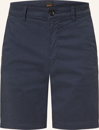 HUGO BOSS Chinoshorts Slim Fit blau