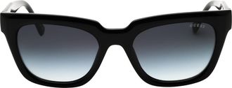 Guess Shiny Black Gradient Smoke Sonnenbrille