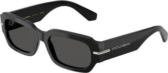 Dolce & Gabbana Stilvolle Sonnenbrille mit dunklen Gl&auml;sern - - Accessories - unisex - Schwarzk - 54 MM