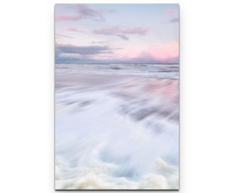 Paul Sinus Art Leinwandbilder | Bilder Leinwand 90x60cm Meer in den Niederlanden