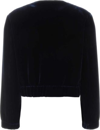 Giorgio Armani Velvet Jacket - Navy