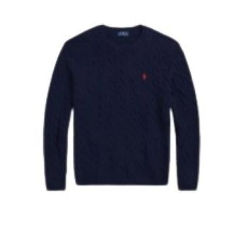 Polo Ralph Lauren Pullover aus Wolle und Kaschmir im Zopfmuster - - Knitwear - Herren - Blau - XL