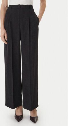 HUGO BOSS Stoffhose Tiana4 50554101 Schwarz Relaxed Fit