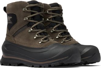Sorel BUXTON LACE WATERPROOF Schneestiefel für Herren, Braun (Major x Black), 41.5 EU