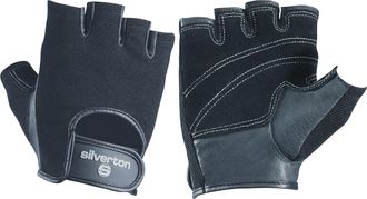 Silverton Comfort Fitness Handschuhe| Hochwertige Verarbeitung mit Doppelnähten | Anatomisch vorgeformt | Verstärkte Daumen und Handflächen | Fitnesshandschuhe 
