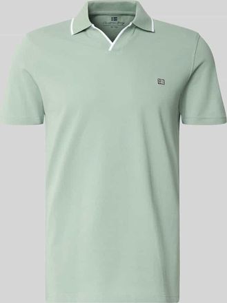 Christian Berg Modern Fit Poloshirt mit Logo-Stitching