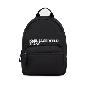 Karl Lagerfeld Nylon-Rucksack - - Bags - Herren - Schwarzk - ONE SIZE