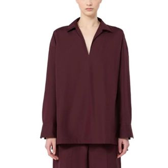 Max Mara Cristel Bluse - - Blouses & Shirts - Damen - Rot - S
