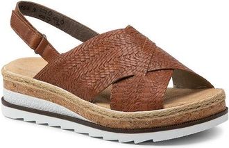 Rieker Espadrilles V79B4-25A Braun