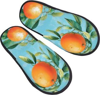 Generic Orange, Fruit D&Eacute;t&eacute; Homme Femme Pantoufles Antid&eacute;rapantes Chaussons Chaud Slippers Pour Ext&eacute;rieur Int&eacute;rieur Hiver L