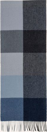 Roeckl Woll-Schal Coloured Squares blau