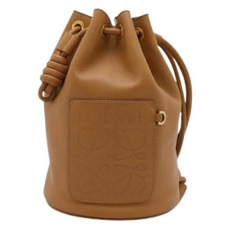 Loewe Sac seau Pre-owned en cuir Sailor Petit Mod&egrave;le - Femme - Pre-owned - Brun - Taille: ONE Size