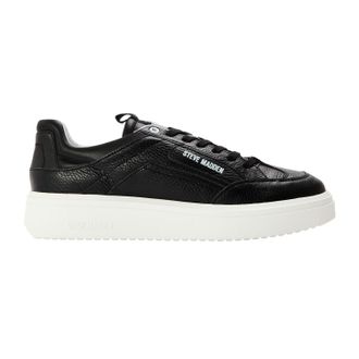 Steve Madden Orlando Sneaker f&uuml;r Herren, Leder (Schwarz)