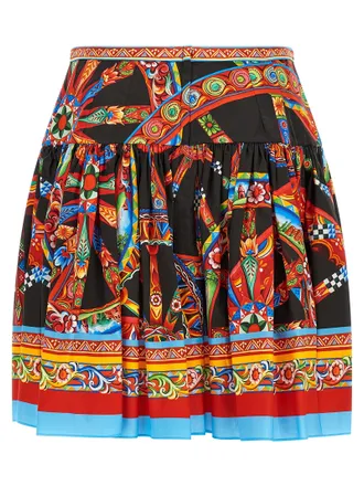 Dolce & Gabbana Carretto Skirt - Multicolor
