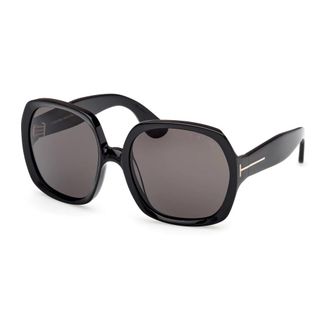 Tom Ford Femme, Accessoires, Noir, Taille: 60 MM Lunettes de soleil Saffron
