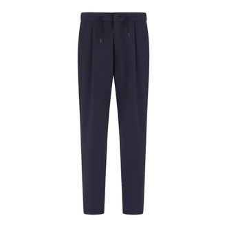 Herno Leichte- bequeme Stretch-Webhose - - Trousers - Herren - Blau - L