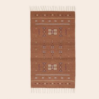 Madura Tapis De Sol Arsalane Brun - MARRON