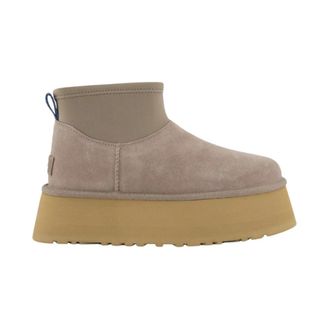 UGG Classic Mini Dipper Stiefel Smoke Plume - - Shoes - Damen - Braun - 41 EU