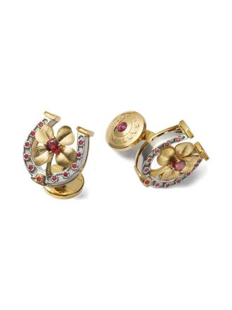 Dolce & Gabbana boutons de manchette Good Luck 18ct - Or