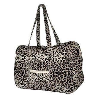 Generic Sac à bandoulière imprimé léopard pour femme Fermeture éclair Poignée supérieure avec poche intérieure Sac élégant Sac de trajet simple pour un usage 