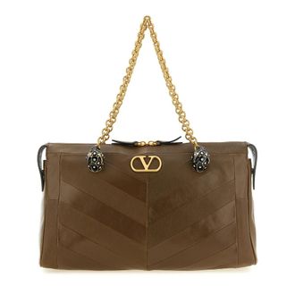 Valentino Garavani Panthea Medium Umh&auml;ngetasche - - Bags - Damen - Braun - ONE SIZE