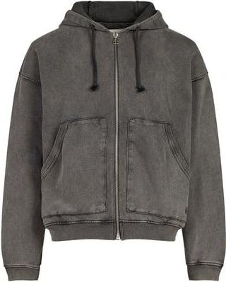 Bellerose Sweatshirt droit d&eacute;lav&eacute; en coton