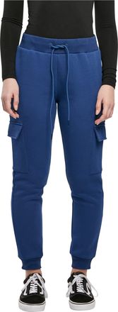 Urban Classics Damen Ladies Cargo Sweat Pants spaceblue, L