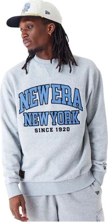 New Era Homme, Sweatshirts et sweats &agrave; capuche, Gris, Taille: M Arch Graphic Crew Neck SweaT-shirt
