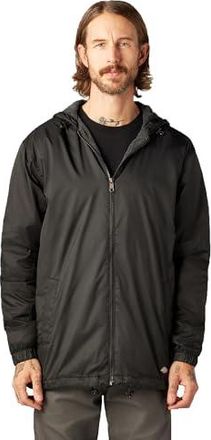 Dickies Doubl&eacute;s de molleton &agrave; capuchon 33-237 Nylon Veste, Large, Black